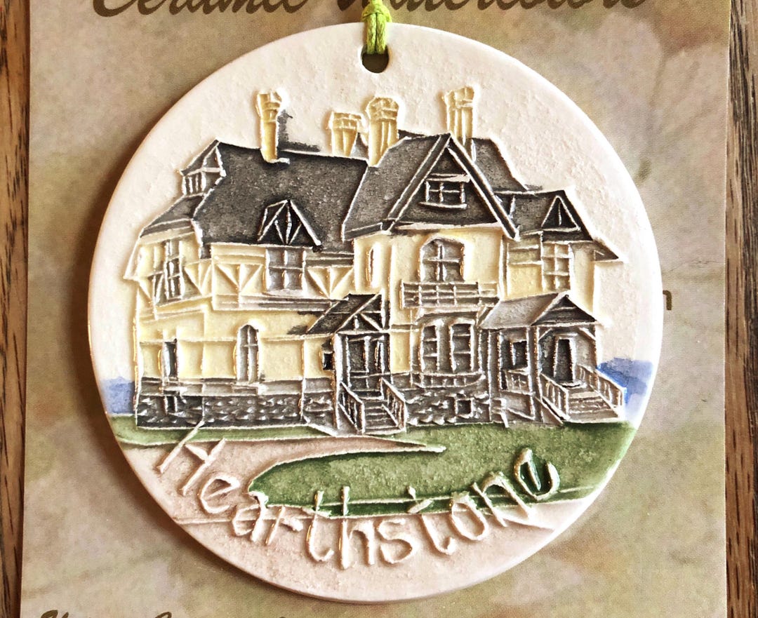 HEARTHSTONE Ornament A Wisconsin Landmark. Handmade Original ...