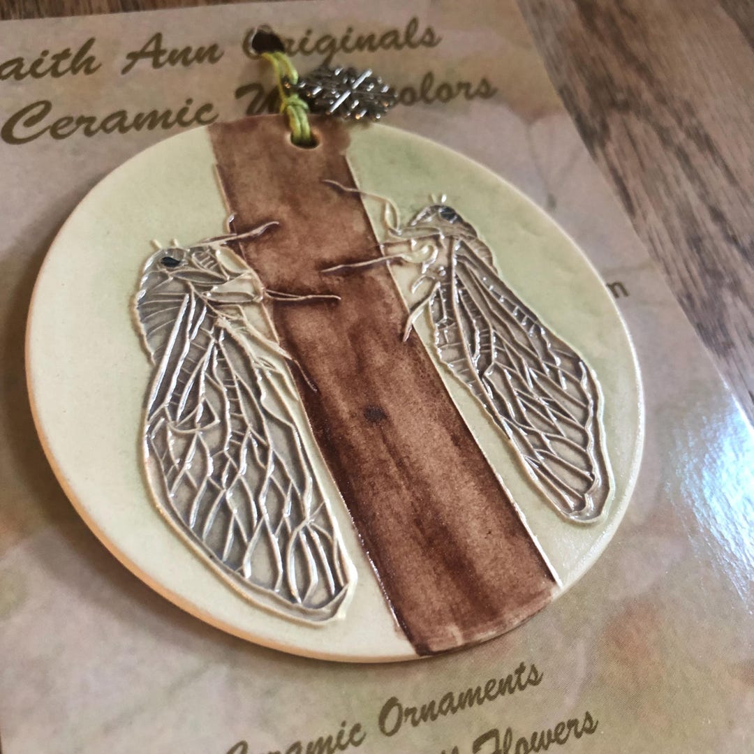 Seventeen Year Locust Ornament Fun Gift Handmade Original, Surprisingly ...