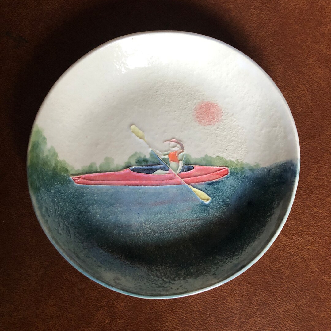 Kayak Ring Dish Handmade for Jewelry, Soap, Snacks, Anything Hand ...