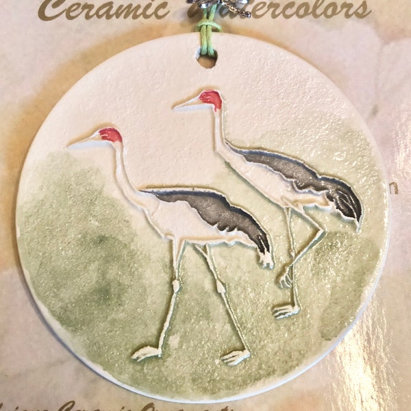 Sand Hill Crane - Etsy