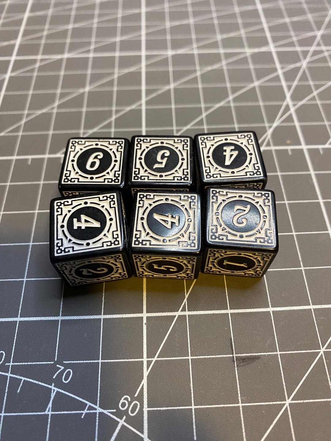 6 Pieces of Colored Dice for Trading Card Games and Deck Boxes - Etsy