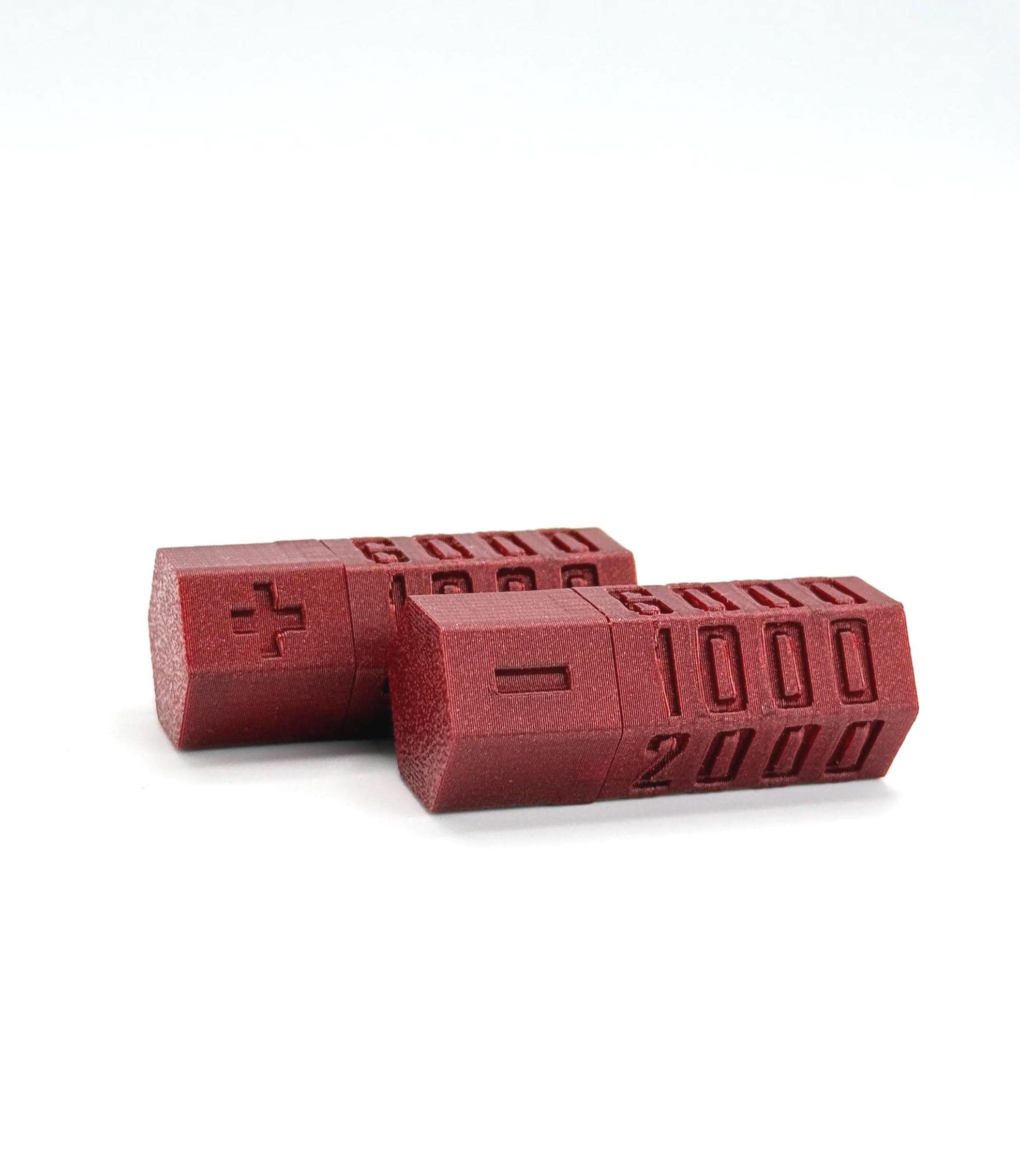 TCG Counters Plus Minus 1000–6000 | 2 Pieces | 3D Printed | Pick Your ...