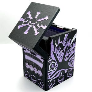 OPTCG Deckbox Blackbeard Pirates Marshall D. Teach Four Yonkos | Fits ...