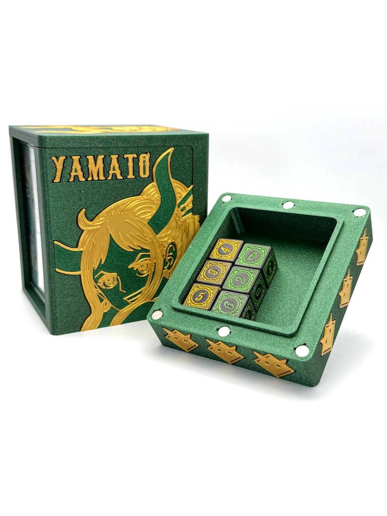 OPTCG Deck Box Yamato Wano Oni Princess Wolf Shogun Onigashima | Fits ...