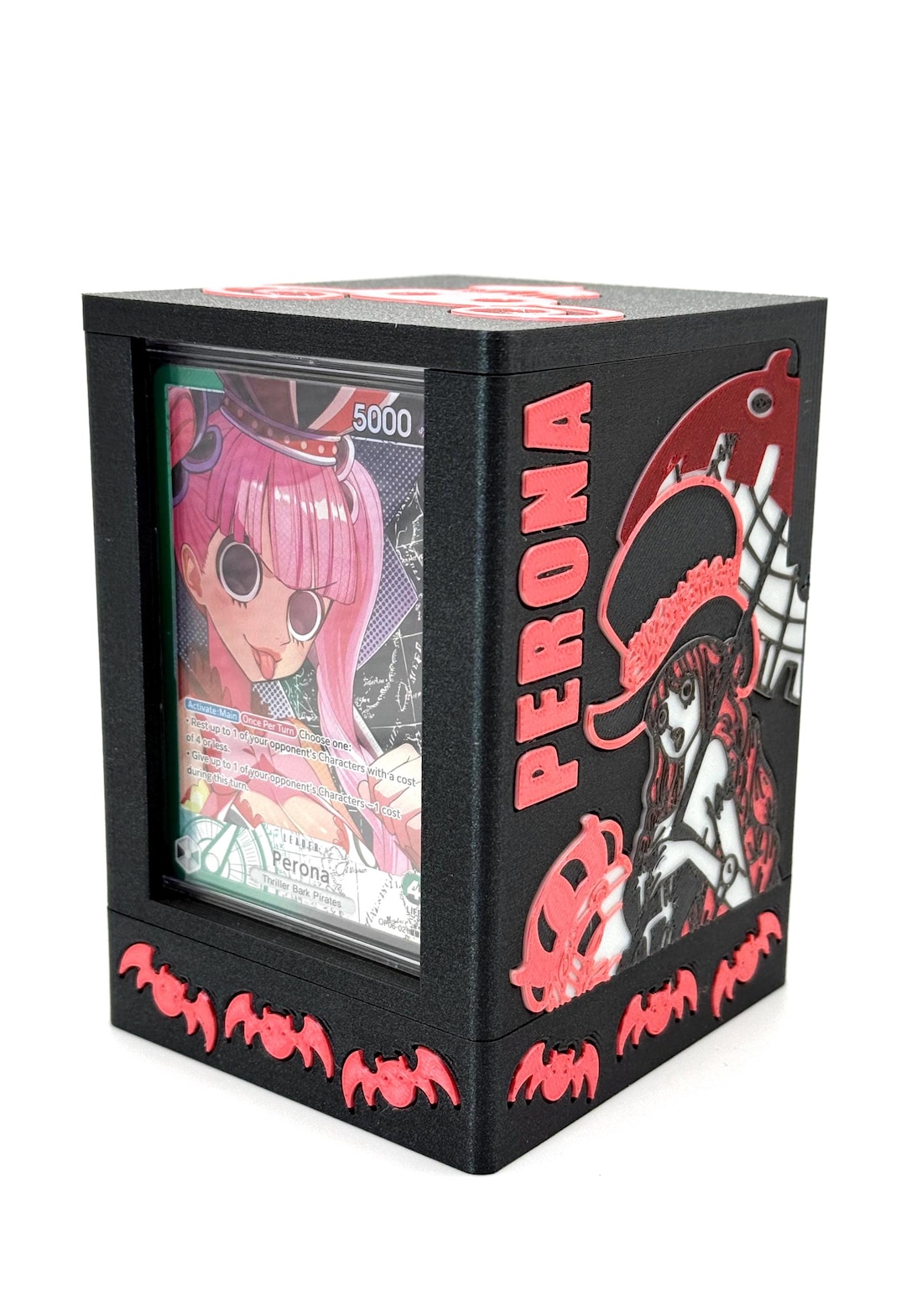 OPTCG Deck Box Ghost Princess Perona Themed | Fits Triple Sleeved Deck ...