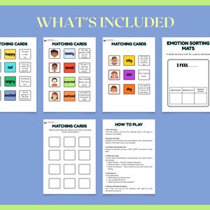 Emotions Activities for Kids Printable | Emotion Sorting Mats ...