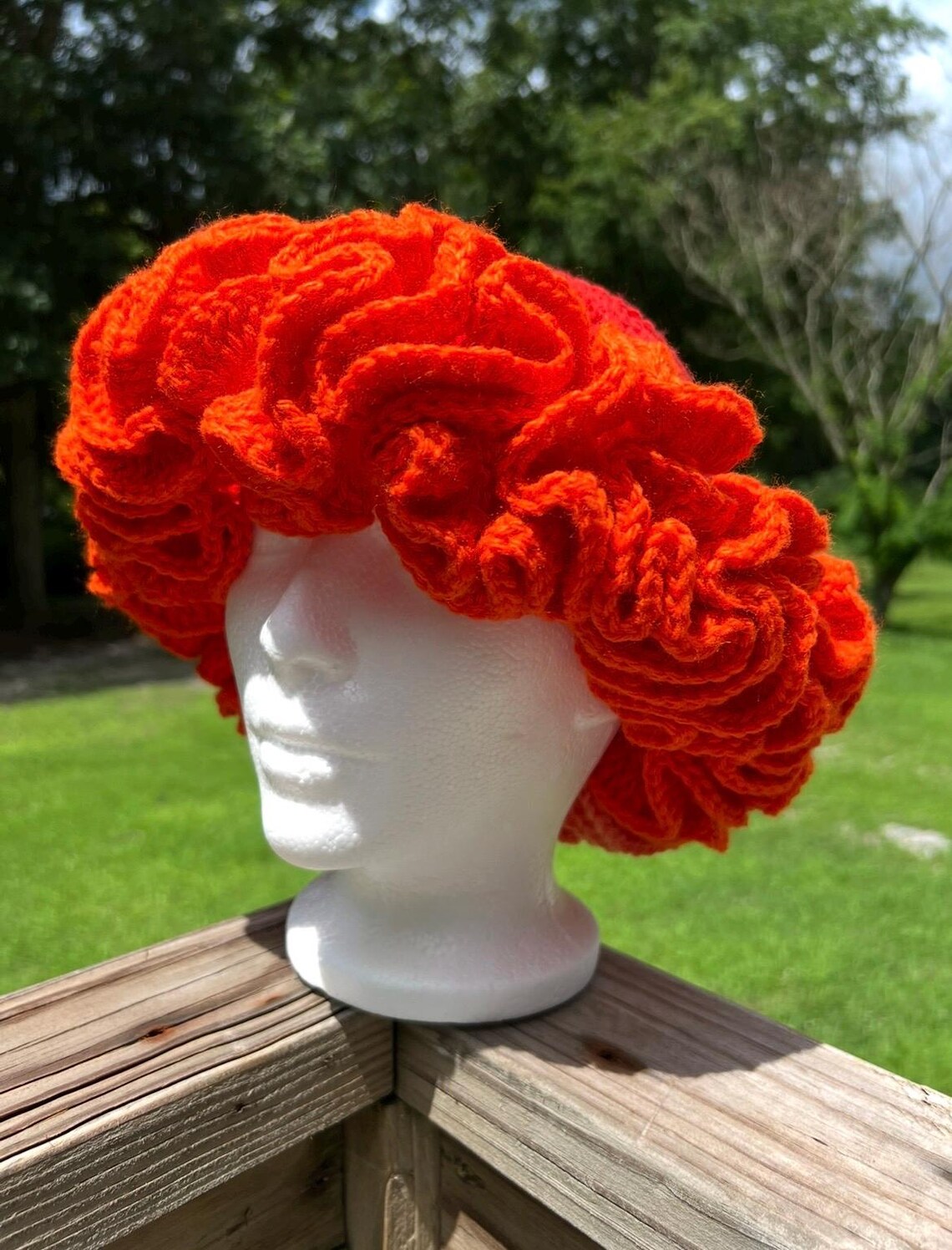 Crocheted Ruffle Hat Pattern - Etsy