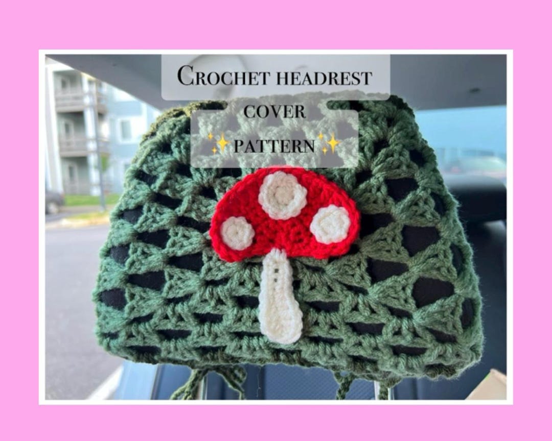 Crochet Head Rest Cover Pattern - Etsy