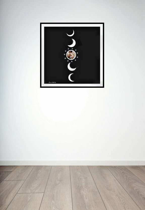 BTS Jimin Moon Phases Back Tattoos Photocard Poster - Etsy Canada