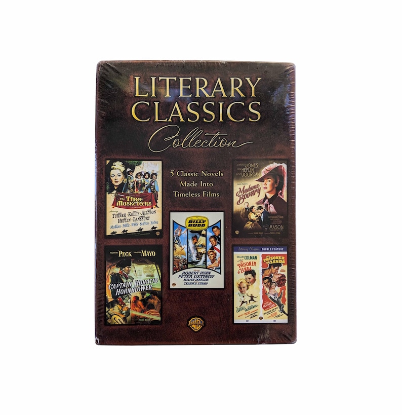 Literary Classics DVD Collection Gift Set Classic Films Sealed - Etsy