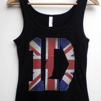 One Direction Tank Top, 1D Union Jack Tank Top, One Direction Union ...