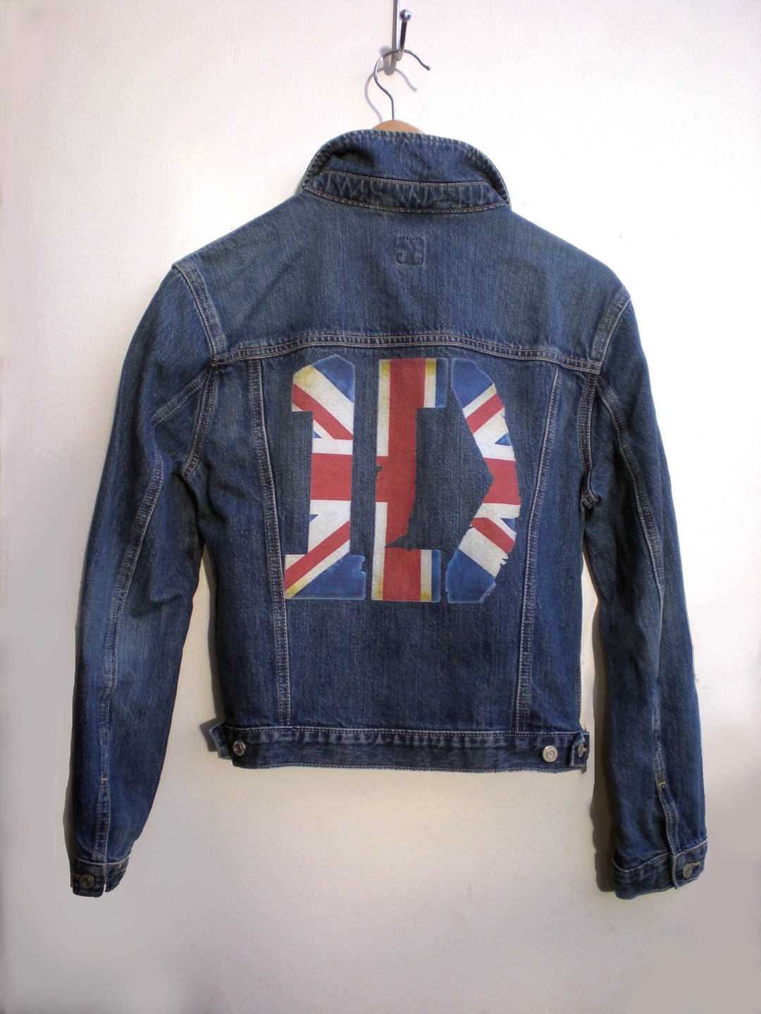 One Direction Denim Jacket, 1D Denim Jacket, Vintage 1D Jean Jacket - Etsy