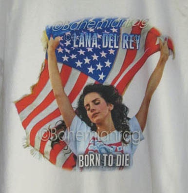 Lana Del Rey American Flag Salute