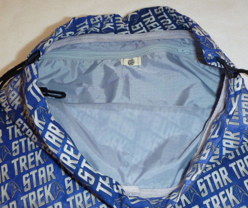 Star Trek Blue Logo: Backpack/tote - Etsy