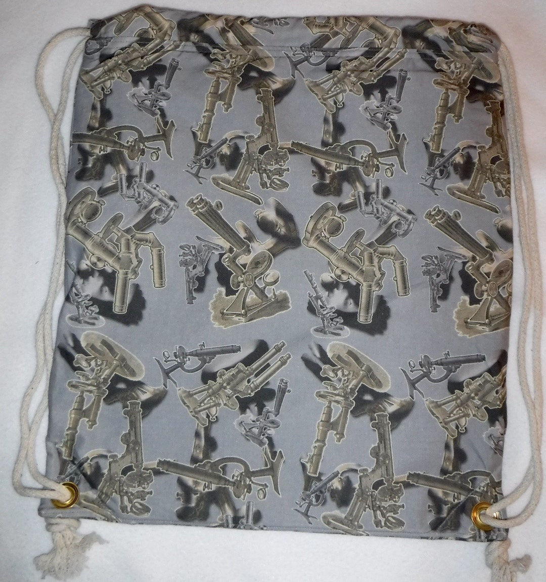 Never Too Many Vintage Microscopes Backpack/tote Custom - Etsy