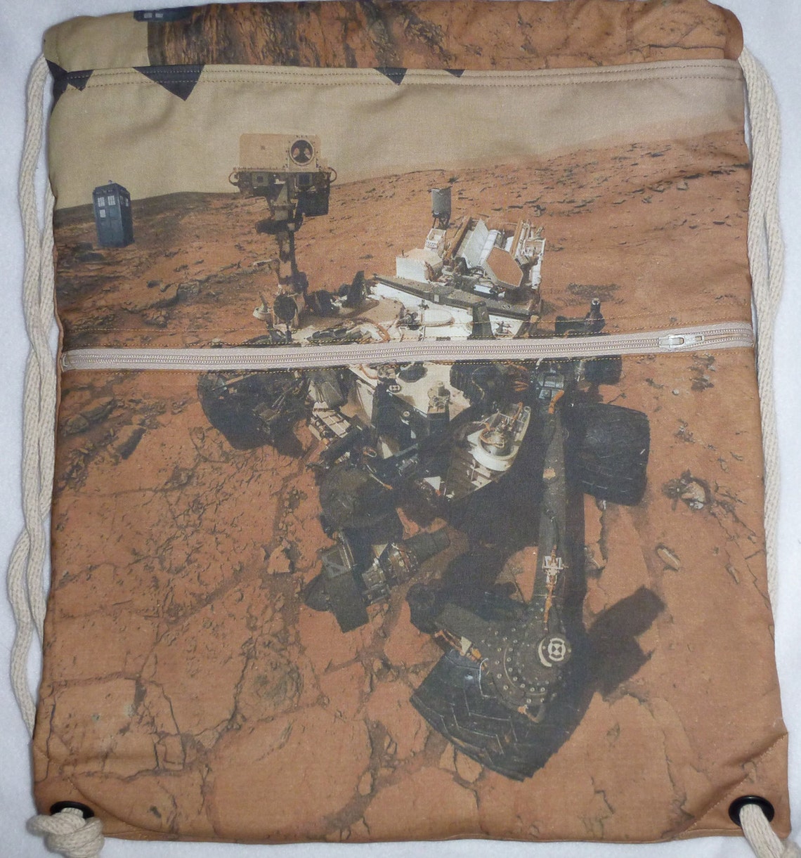 Guess Who the Rover Found on Mars Backpack/tote Curiosity | Etsy