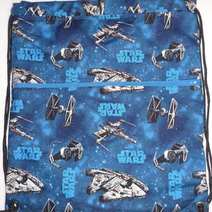 Star Wars Star Wars Xwings and Millennium Falcon: Backpack/tote - Etsy