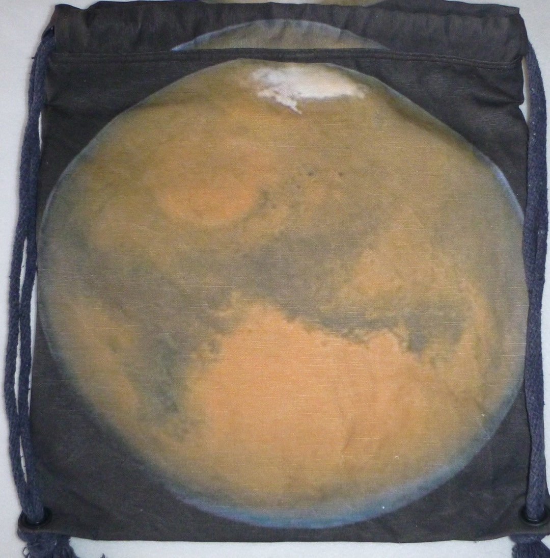 Mars in the 2030s? Cottonlinen Canvas Backpack/tote Custom Print - Etsy
