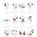 2025 Snoopy Calendar, Transparent PNG, Printable (instant Download) - Etsy