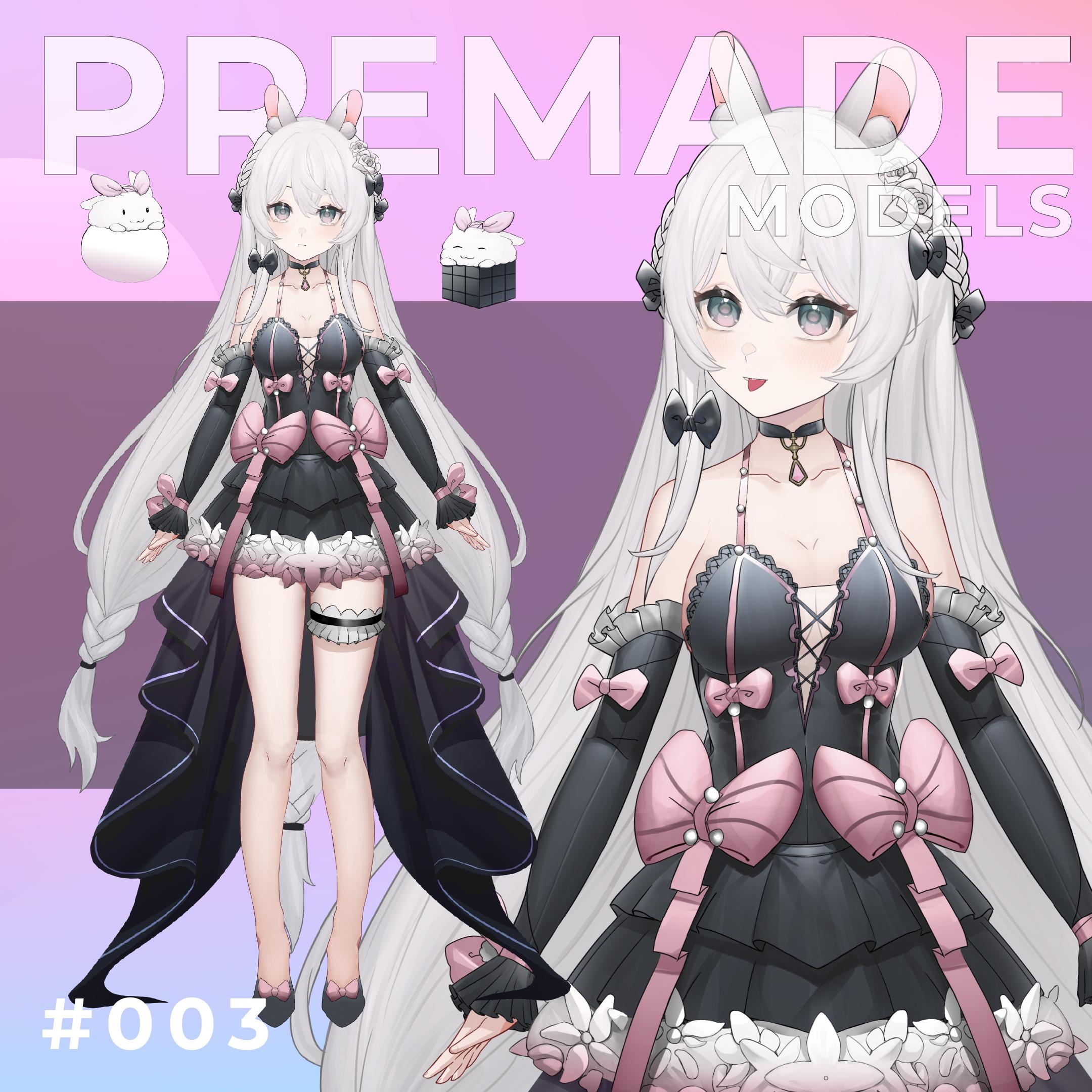 Live2d Premade Model | Wolf | Over 10 Expressions - Etsy