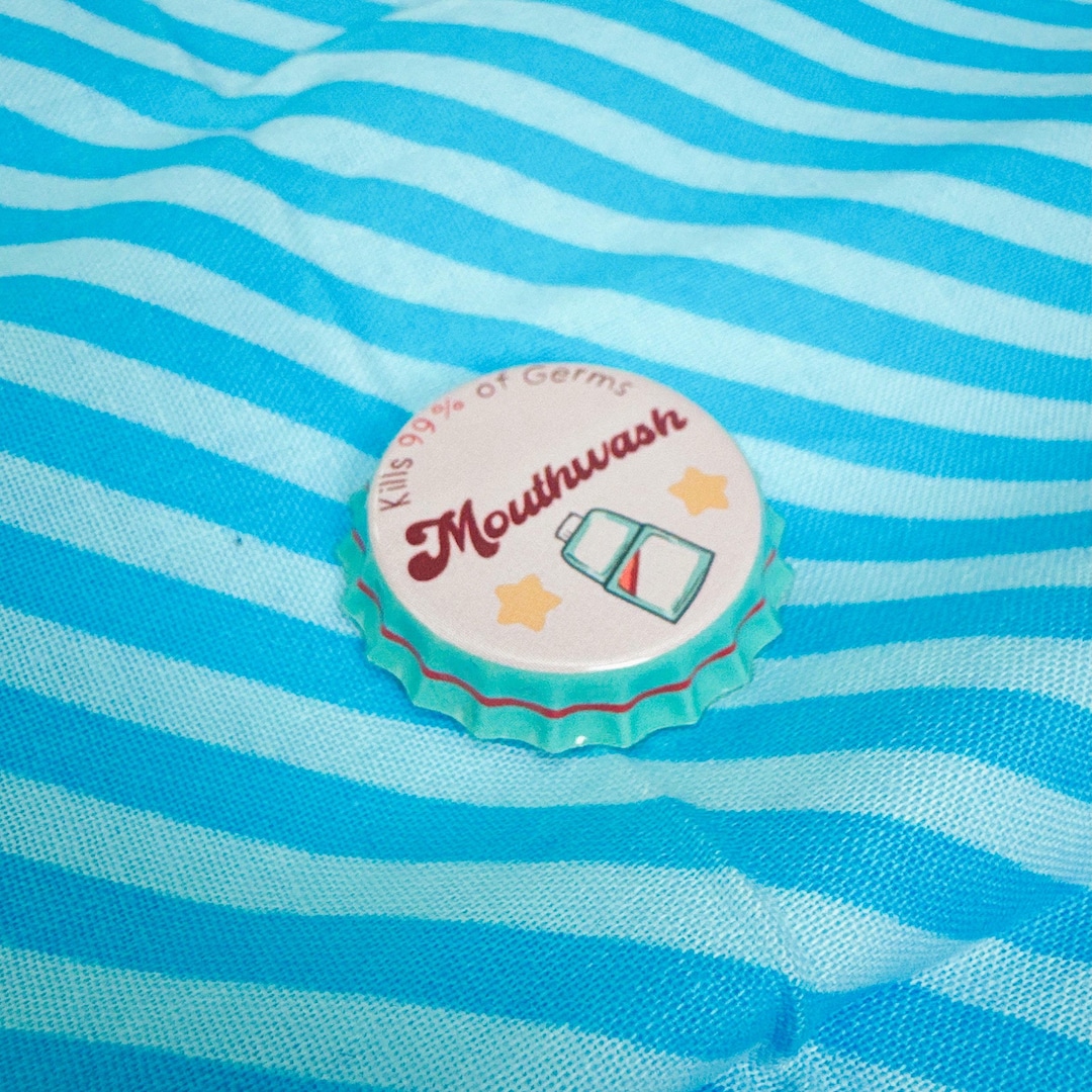 MOUTHWASHING | Bottlecap Buttons - Etsy