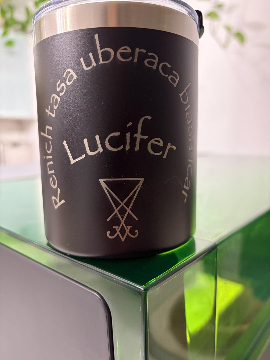 Lucifer 12oz Lowball, Tumbler Stainless Steel Double Wall Vacuum ...