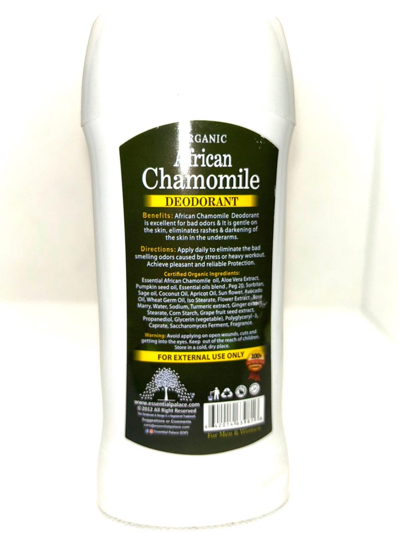 African Chamomile Deodorant 2.65fl Oz - Etsy