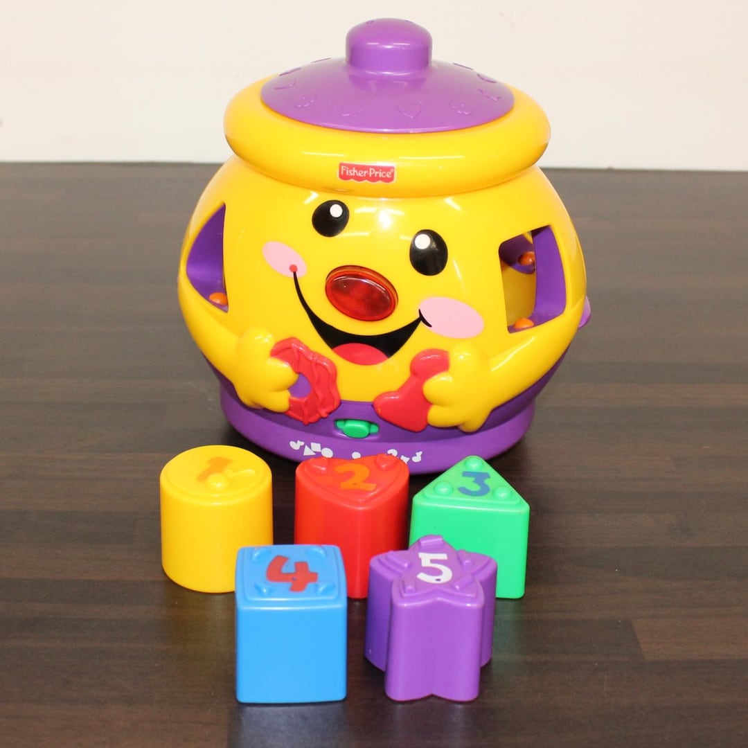 Fisher Price Laugh & Learn Cookie Jar Tested Working and Complete ...