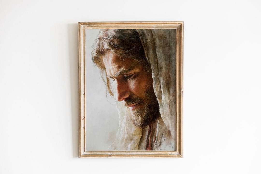 Jesus Christ Portrait, Savior Christian Wall Art (digital Download) - Etsy