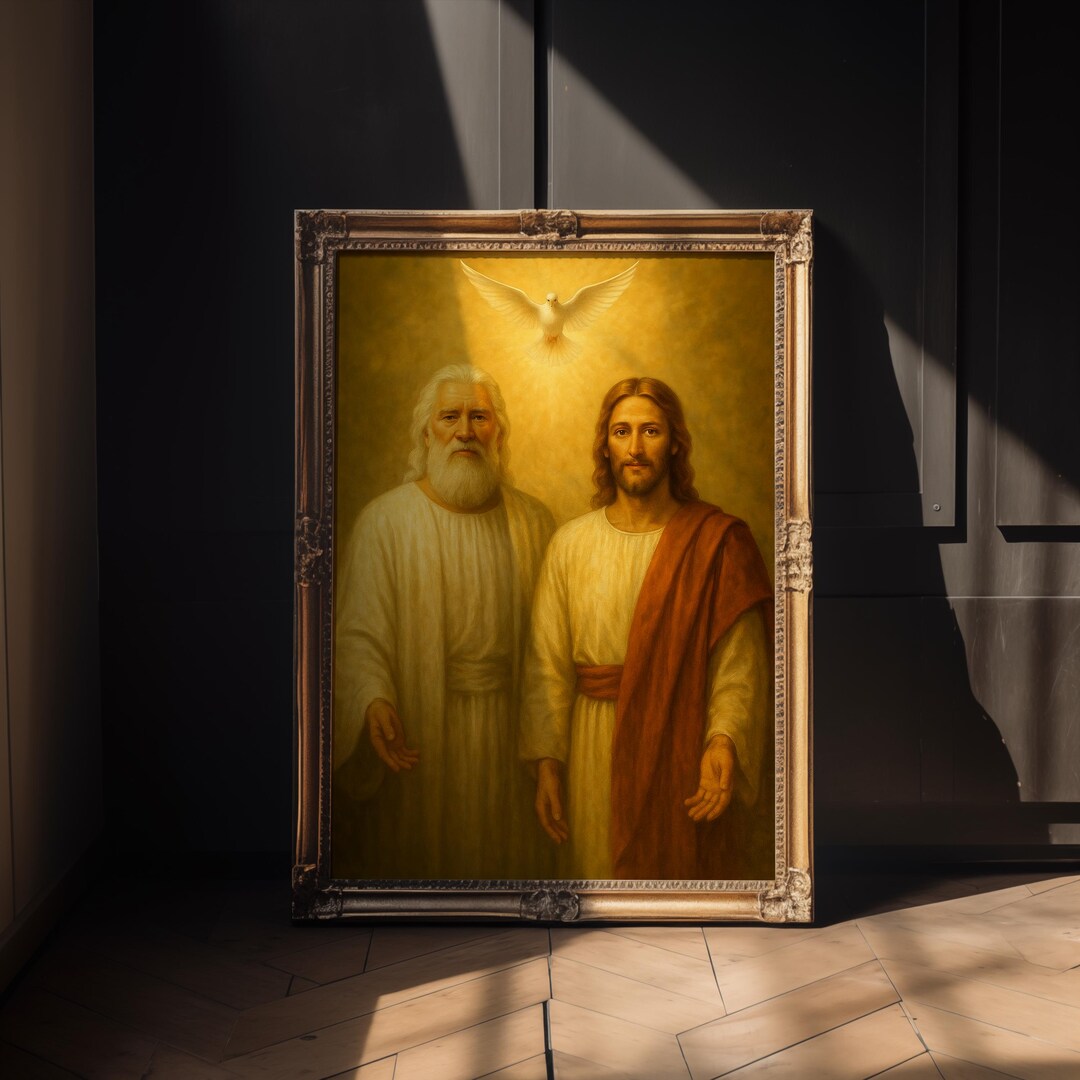 Holy Trinity Image, the Father God the Son (jesus) the Holy Spirit ...