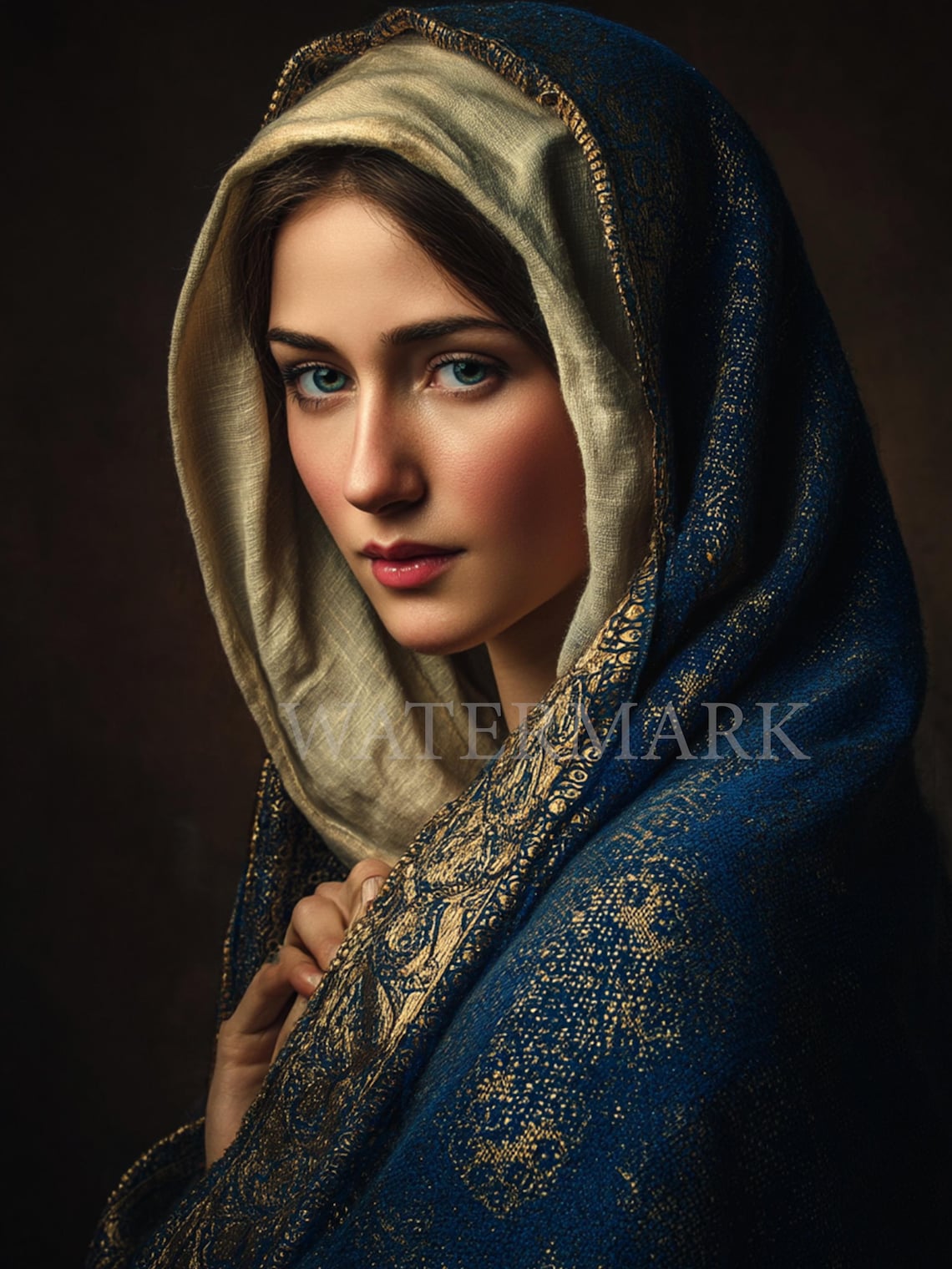 Our Lady Virgin Mary Real Picture for Home Decor Blessed Virgin Mary ...