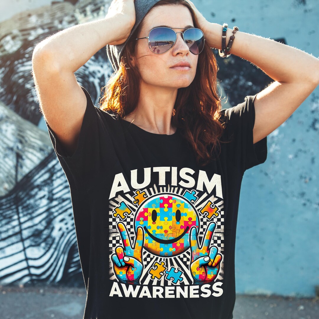 Autism Bundle, Autism PNG, Autism Awareness PNG, Smiley Face PNG ...