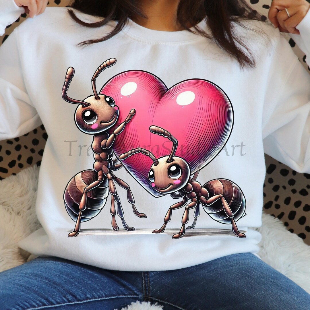 Ants With Heart Png, Ants Clipart, Ant Clipart Watercolor, Cute Ants ...