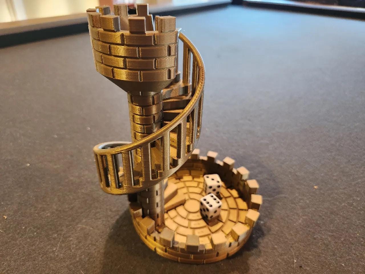 Dice Tower Castle Stairs STL File - Etsy