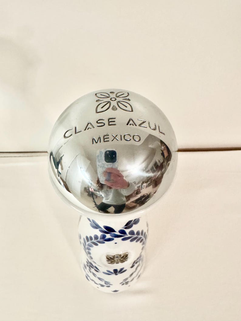 Clase Azul Mexico Reposado Tequila Tavalera Pottery Ceramic Bottle ...
