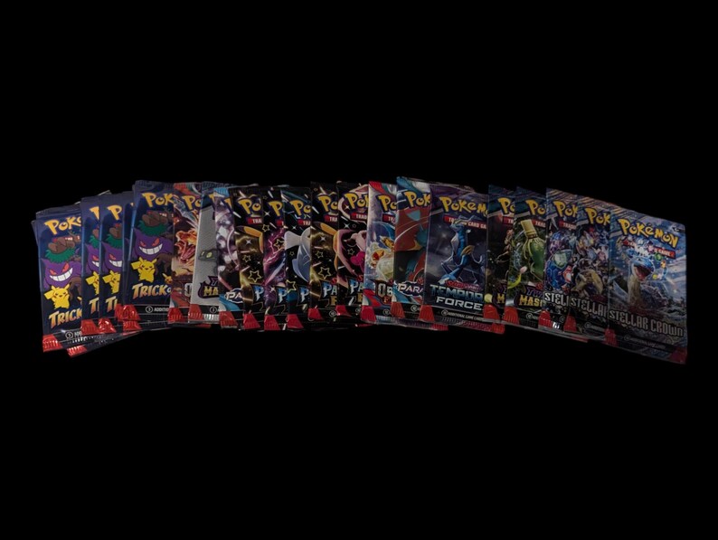 Authentic Curated Pokémon Rainbow Rare Custom Booster Pack With ...