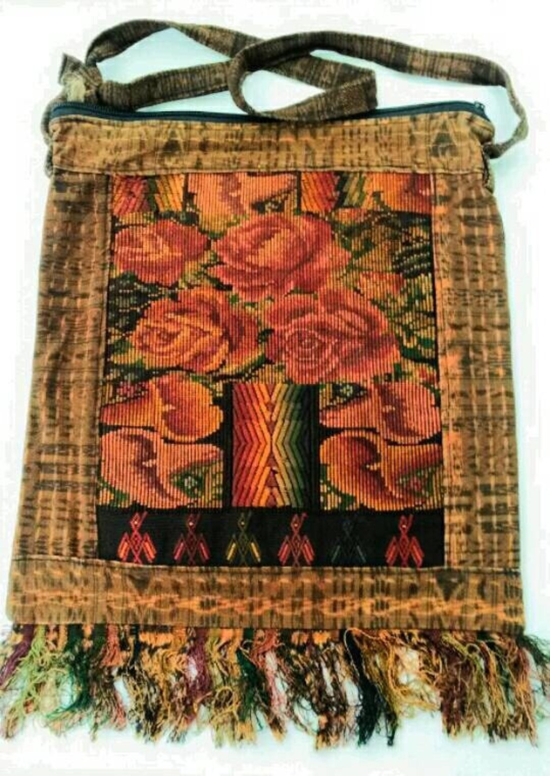 Mayan Woven Tote Bag Made From Repurposed Vintage Textiles - Etsy