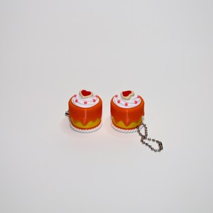 Cake Fidget Mechanical Clicker, 3D Printed Fun Toys, Keychain, Gift ...