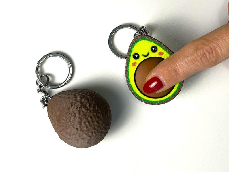 Ultimate Avocado Gadget, Fidget Clicker, Valentine Lover Keychain ...