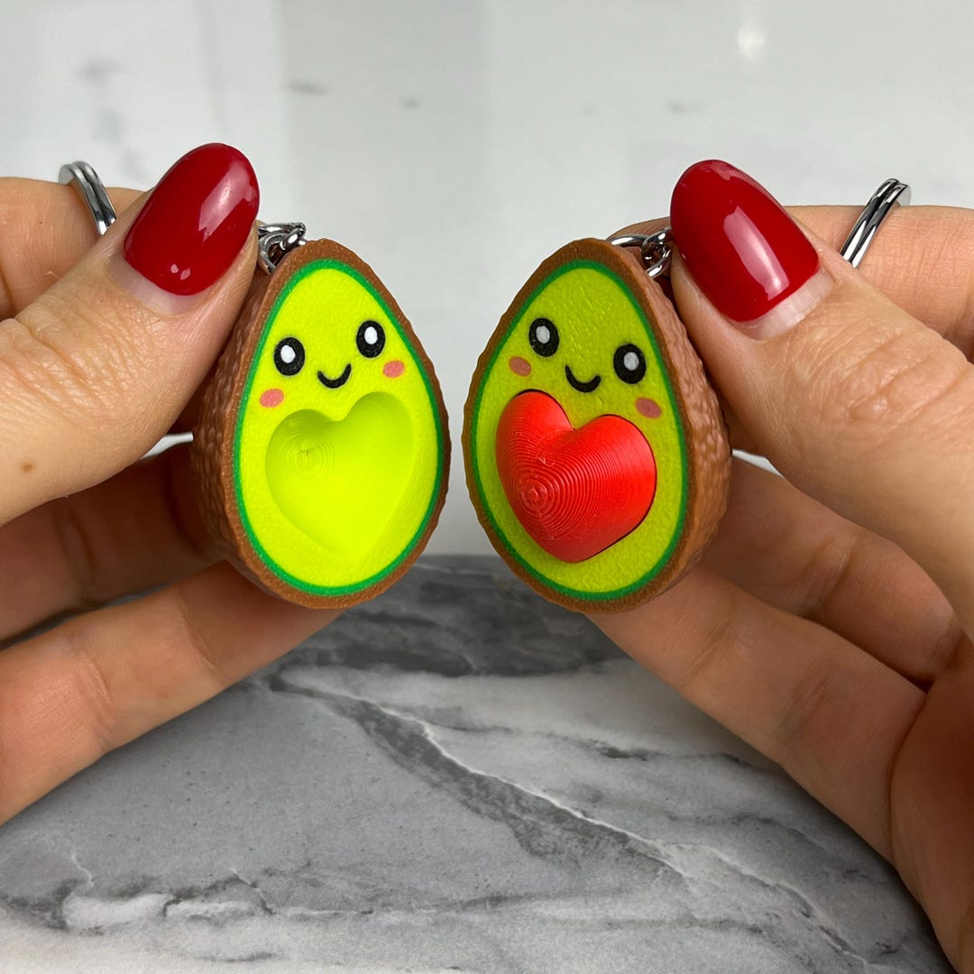 Ultimate Avocado Gadget, Fidget Clicker, Valentine Lover Keychain ...
