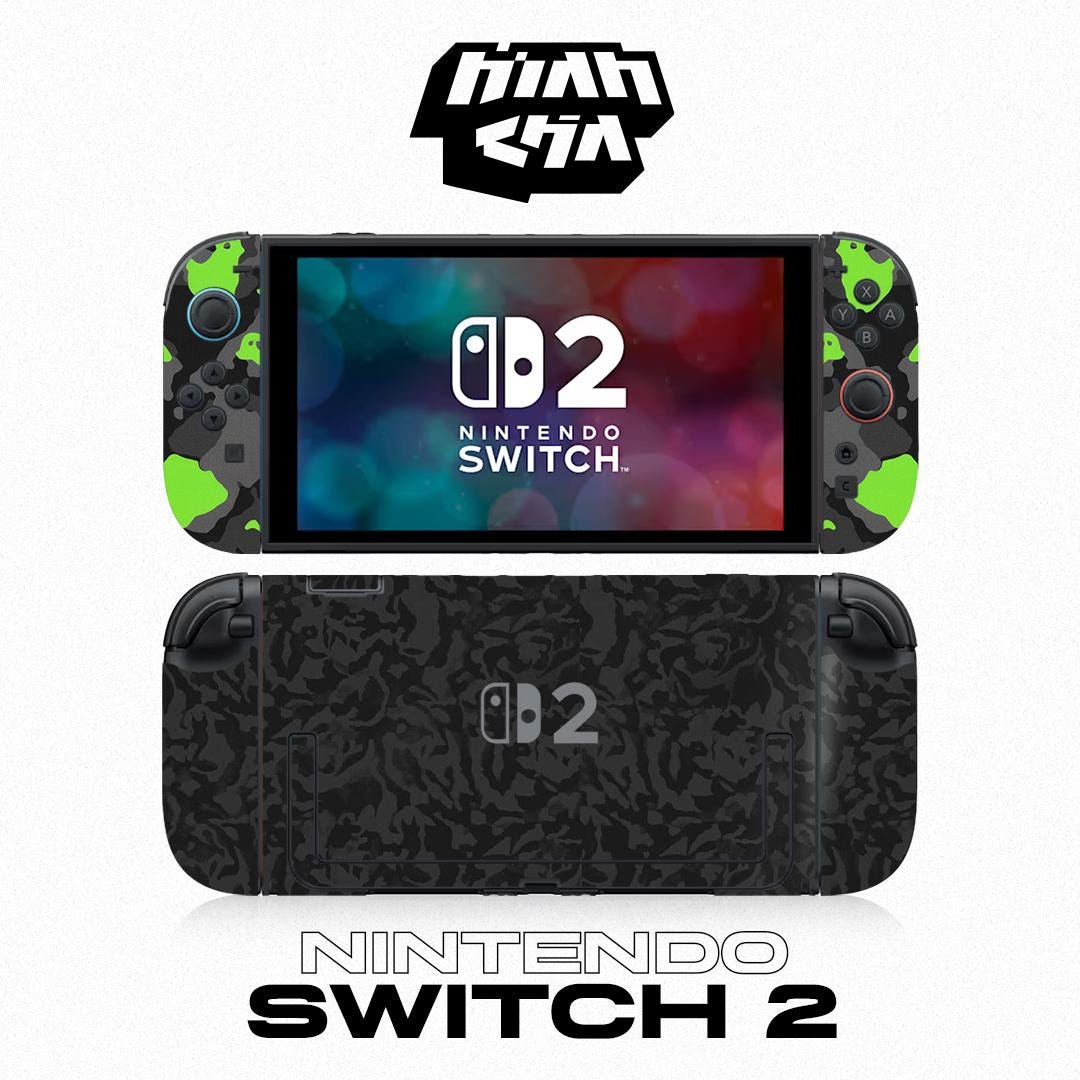 Nintendo Switch 2 - Full Wrap Skin - Etsy