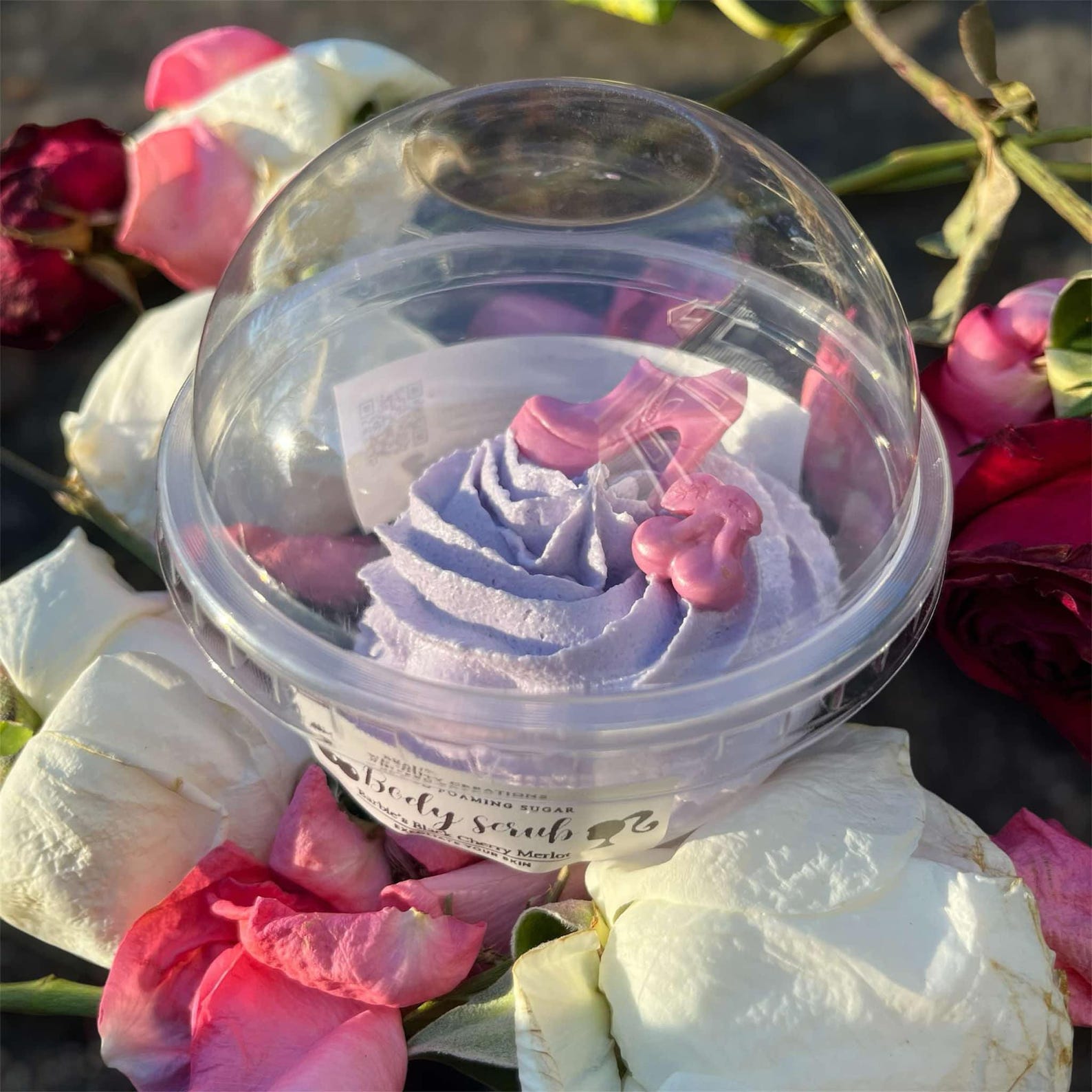 Foaming Sugar Scrub, Barbie's Black Cherry Merlot, Whipped Sugar Scrub ...