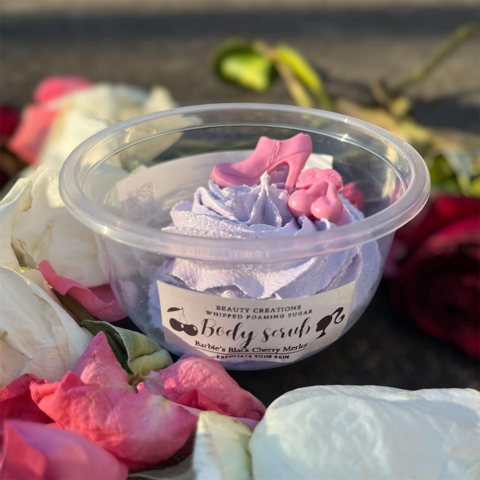 Foaming Sugar Scrub, Barbie's Black Cherry Merlot, Whipped Sugar Scrub ...