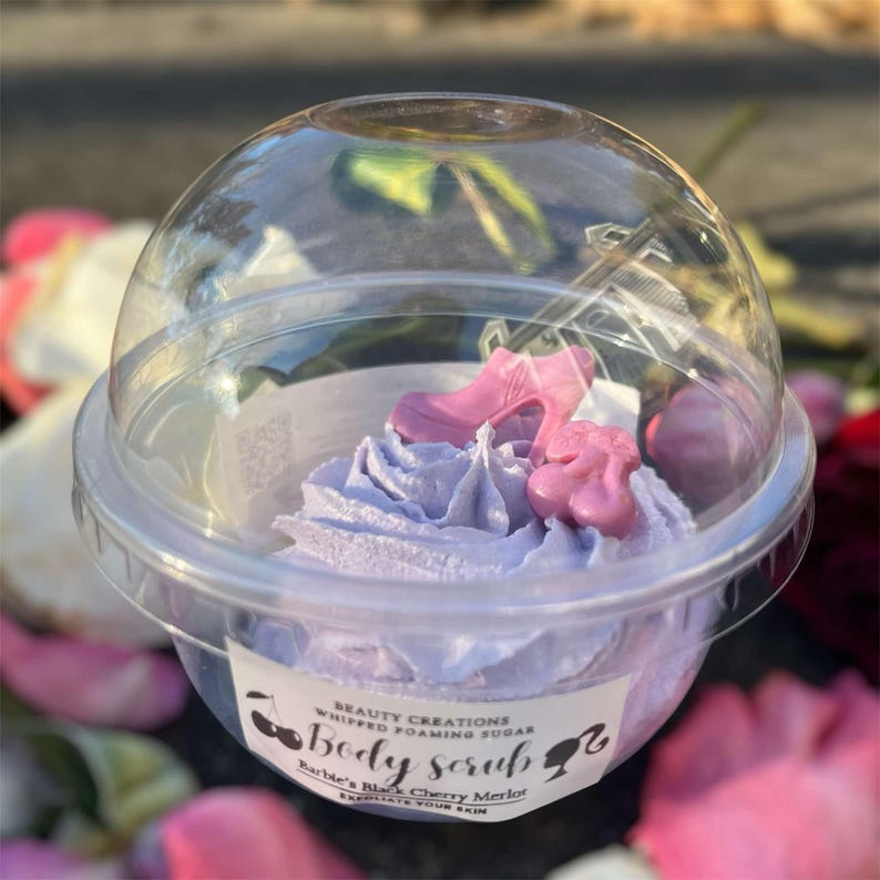 Foaming Sugar Scrub, Barbie's Black Cherry Merlot, Whipped Sugar Scrub ...