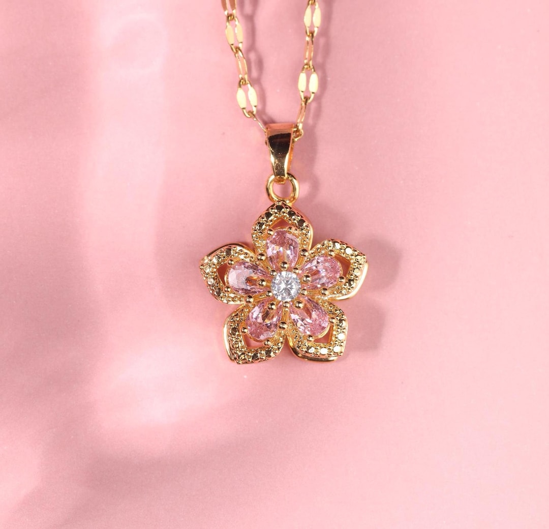 Princess Rapunzel Necklace | Spinning Sundrop Flower Necklace | Stress ...