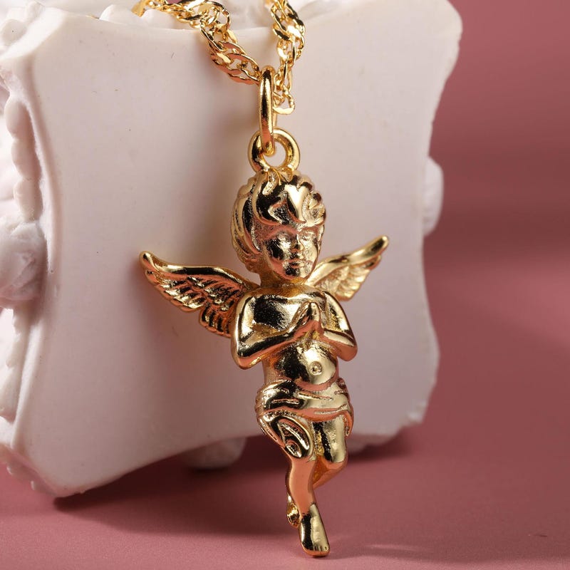 Angel Necklace - Etsy