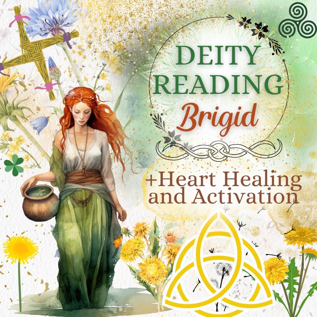 Channeled Goddess Brigid Deity Reading and Activation - Etsy