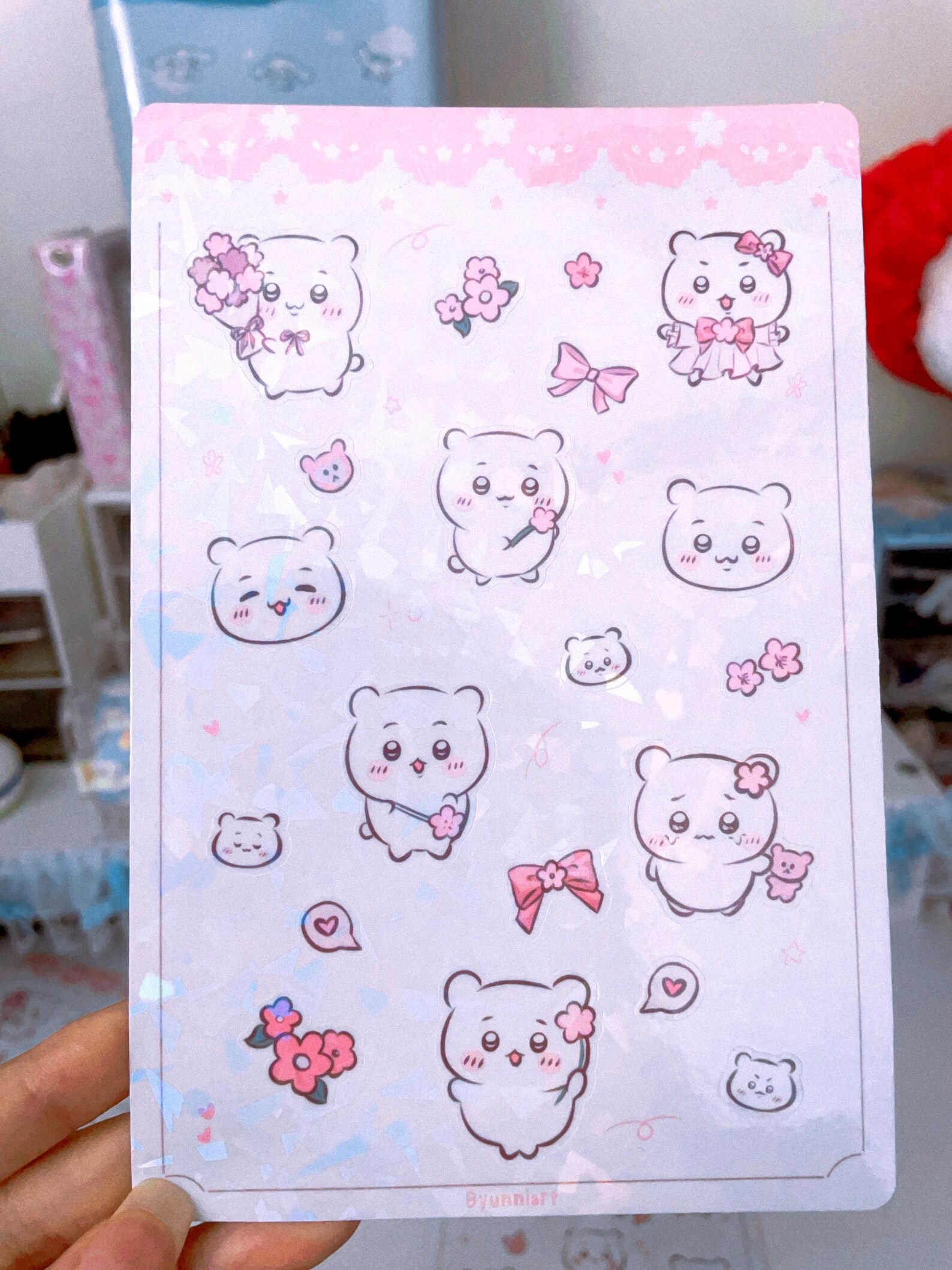 Chiikawa Sticker Sheet - Kiss Cut Sticker - Journaling - Planner ...