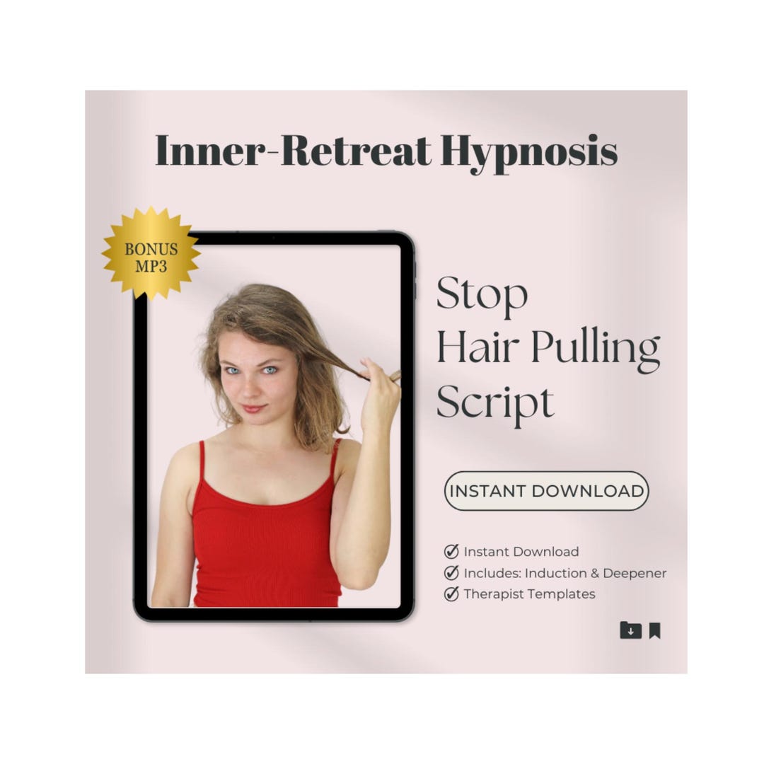Stop Hair Pulling - Trichotillomania Hypnosis Script – Reduce Anxiety ...
