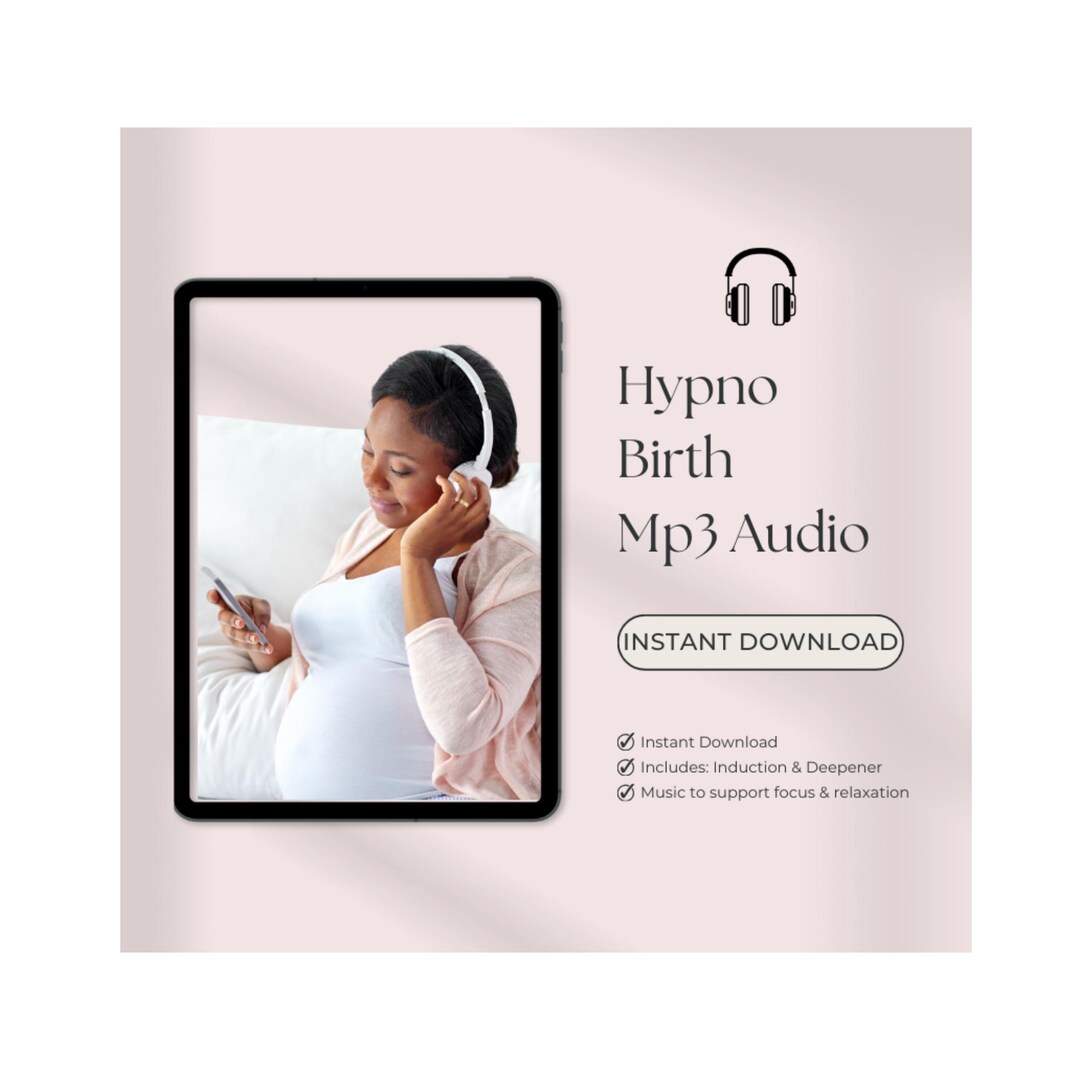 Hypno-birth MP3 | Calm & Empowered Natural Childbirth Hypnosis ...